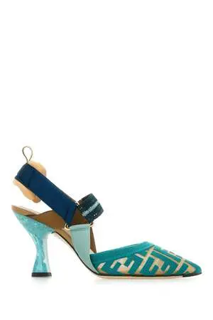 Fendi Slingback Pumps - Multicolor