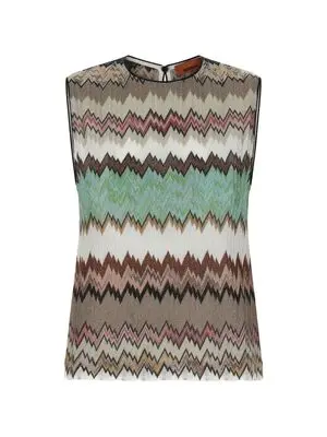 Missoni Cut Out Camis Tanks For Women