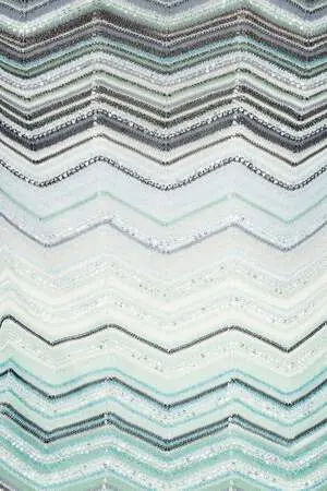 Missoni Long Sleeve Zigzag Knit Dress
