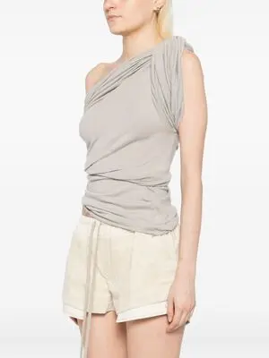 Rick Owens Twist Cotton Tank Top - Multicolor