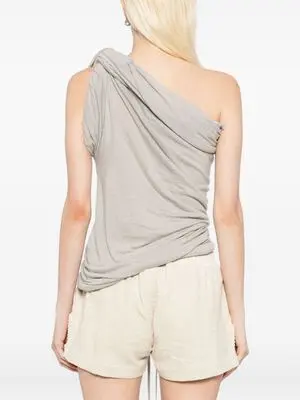 Rick Owens Twist Cotton Tank Top - Multicolor