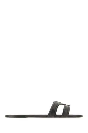 Saint Laurent Flat Slides - Multicolor