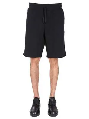 Moschino Bermuda Shorts With Embroidered Logo