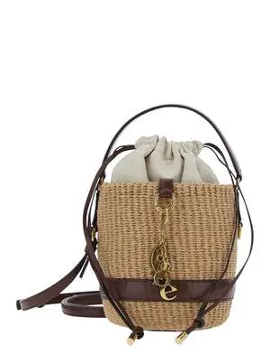 Chloé Bucket Bag With Leather Charm