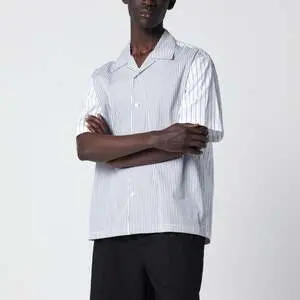 JIL SANDER Jil Sander Shirt In Lightweight Striped Cotton Men Gray