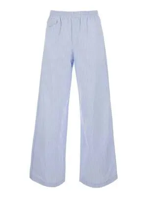 A.p.c. Cotton Elastic Waist Pants - Multicolor