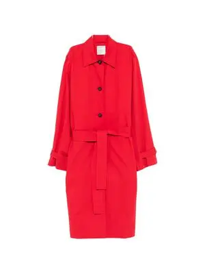 TOTEME Cotton Trench Coat - Multicolor