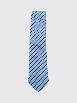 Zegna Printed Neck Tie - Blue