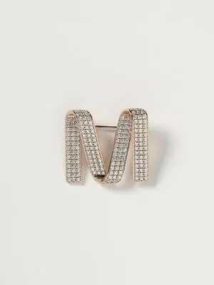 Max Mara Embellished Logo Stud Earrings - Multicolor