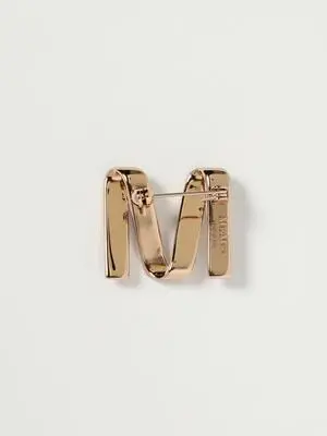 Max Mara Embellished Logo Stud Earrings