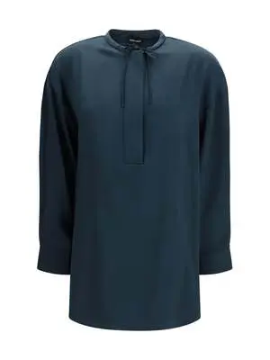 Giorgio Armani Lavallière Blouse
