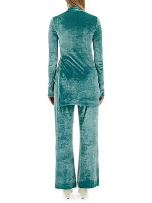 JIL SANDER Long Sleeve High Neck Top - Multicolor