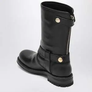Dolce & Gabbana Leather Buckled Boots
