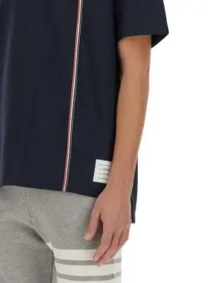Thom Browne Jersey T-shirt - Blue