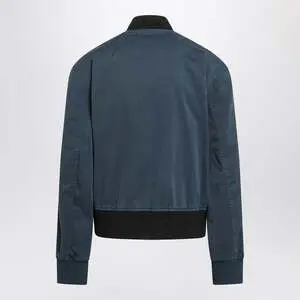 JW Anderson Cotton Bomber Jacket With Vintage Finish