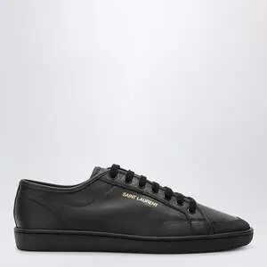 Saint Laurent Court Classic" Sneakers In Smooth Leather - Black
