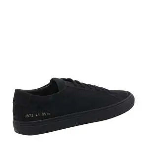 COMMON PROJECTS Achilles Suede Lace-up Sneakers - Black