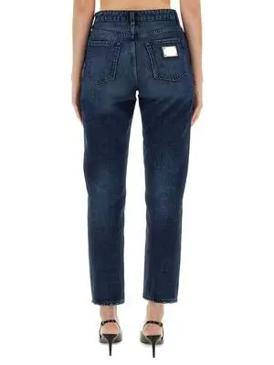 Dolce & Gabbana Boyfriend Jeans - Blue