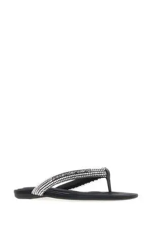 Alexander Wang Embellished Flip Flops