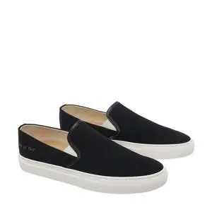 COMMON PROJECTS Minimal Slip-on Sneakers - Black