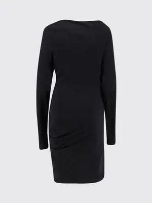 Max Mara Long Sleeve Ruched Dress