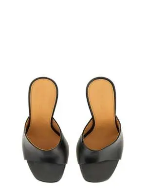 Off-White Mule Jug" Leather Mules - Black