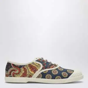 Valentino Garavani Voyage Imaginaire Fabric Sneakers - Cream