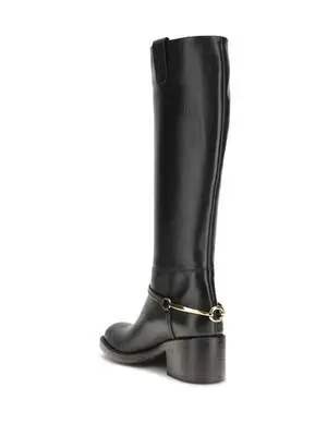 Chloé Dakota Boots With Gold Tone Hardware