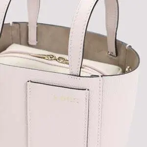 VALEXTRA Bucket Mini Calf Leather Shoulder Bag