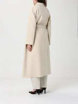 Max Mara Beige Coat - Cream