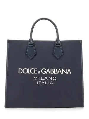 Dolce & Gabbana Large Shopper Bag - Blue