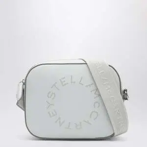 Stella McCartney Camera Bag With Logo And Shoulder Strap - Gray
