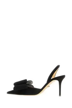 Mach & Mach Slingback Pumps With Bow Detailing