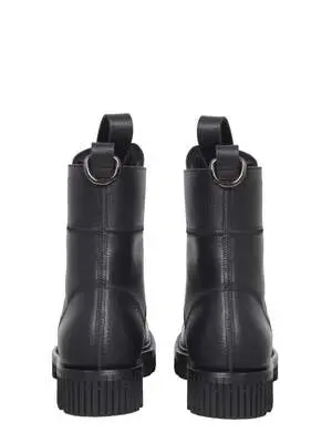 Dolce & Gabbana Bernini Lace-up Combat Boots