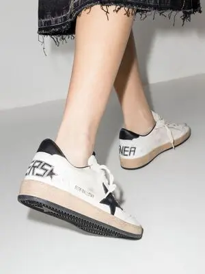 GOLDEN GOOSE Ball Star Leather Sneakers