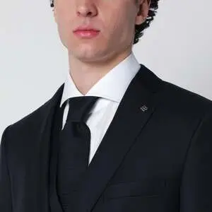 Tagliatore Single-breasted Navy Wool Suit