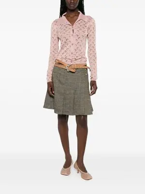 MARINE SERRE Moon Devoré Shirt