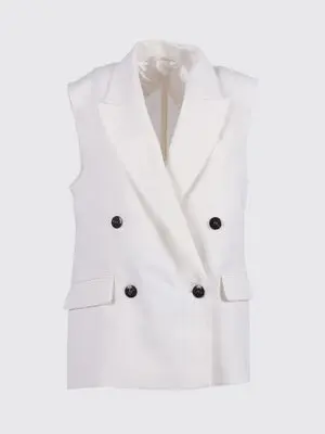 Max Mara Double Breasted Waistcoat