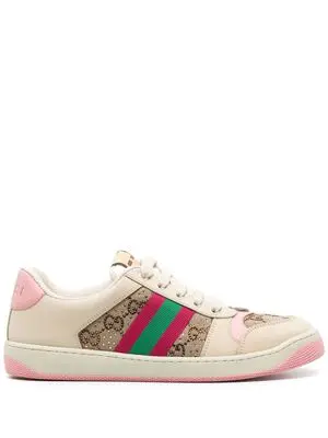 Gucci Striped Sneakers For Women