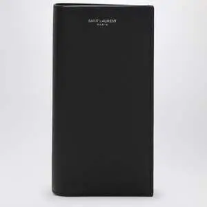 Saint Laurent Continental Wallet In Pebbled Leather