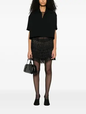JIL SANDER Cropped Polo Shirt