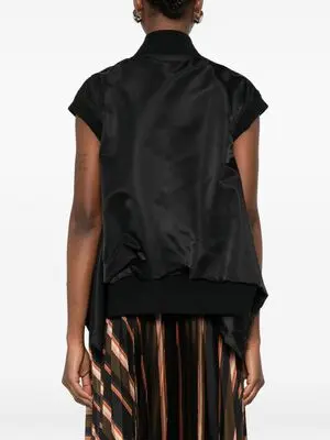 Sacai Nylon Zipped Vest - Multicolor