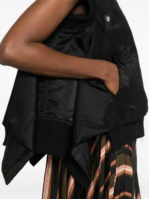 Sacai Nylon Zipped Vest - Multicolor