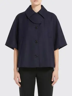 Max Mara Cape Coat - Blue