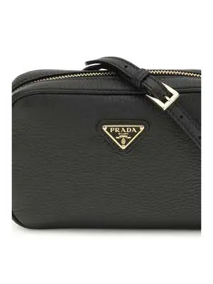 Prada Mini Shoulder Bag - Black