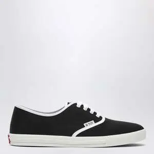 Prada Cotton Drill Sneakers - Black
