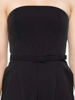 Max Mara Voghera" Black Polyester Jumpsuit - Multicolor