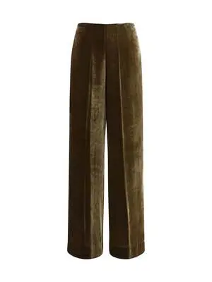 P.a.r.o.s.h Cotton Tailored Pants - Brown