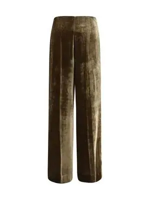 P.a.r.o.s.h Cotton Tailored Pants - Brown