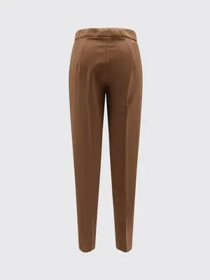 Max Mara Tailored Viscose Blend Trousers - Brown